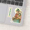 St. Florian with Bucket (M 019) Sticker | Zazzle