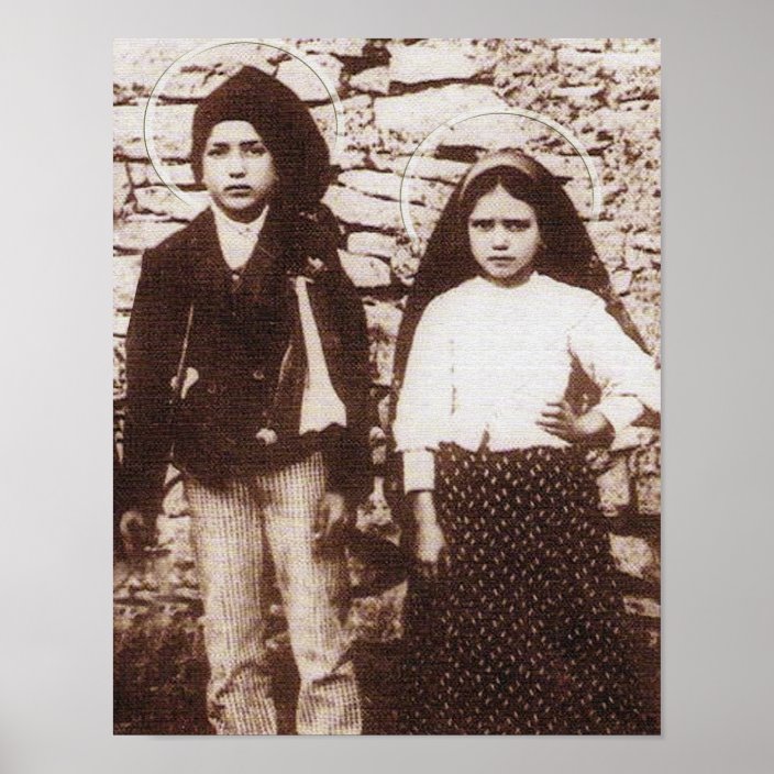 ST FRANCESCO AND ST JACINTA POSTER | Zazzle.com