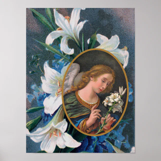St. Gabriel the Archangel (M 035) Poster | Zazzle