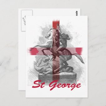 St George Day Postcard | Zazzle