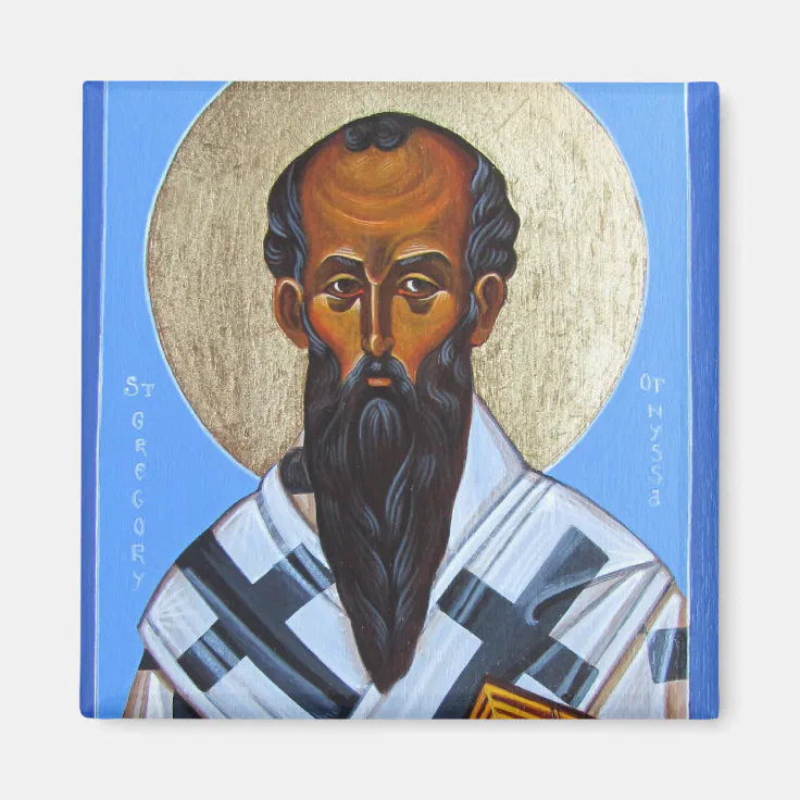 St Gregory of Nyssa Orthodox Icon Magnet | Zazzle