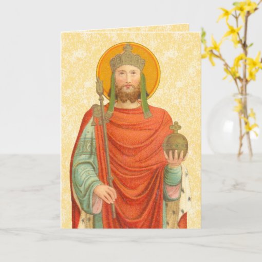 St Henry II (BBS 10) (Prayer & Text) Feast Day Card | Zazzle