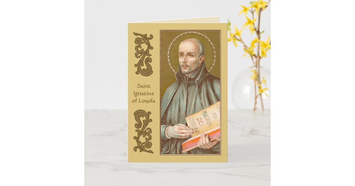 St. Ignatius Loyola (JM 27) Greeting Card | Zazzle