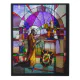 St. Ignatius Stained Glass Window from Chapel Faux Canvas Print | Zazzle