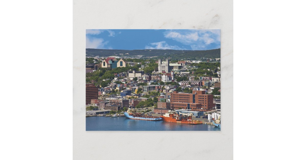 St. John's, Newfoundland, Canada, the coastline Postcard | Zazzle