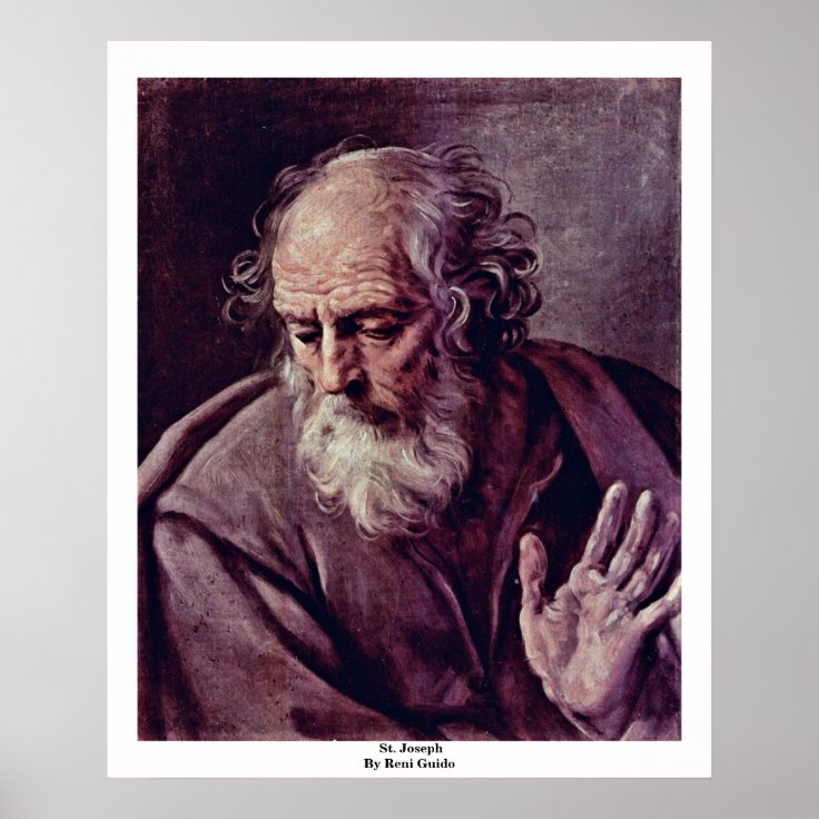 St. Joseph By Reni Guido Poster | Zazzle
