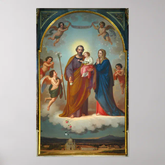 St Joseph, Protector of the Church Poster | Zazzle