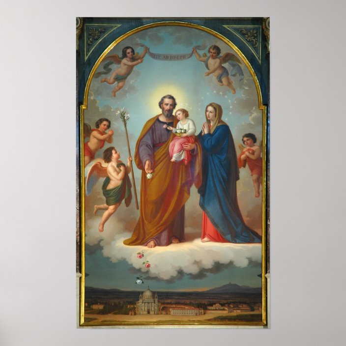 St Joseph, Protector of the Church Poster | Zazzle.com