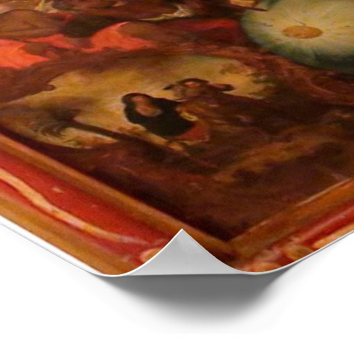 St Joseph with the Holy Trinity Poster | Zazzle