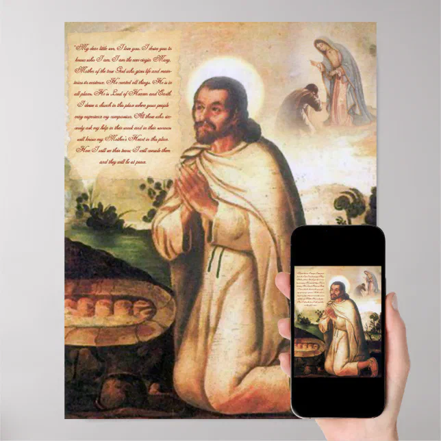 ST JUAN DIEGO POSTER | Zazzle