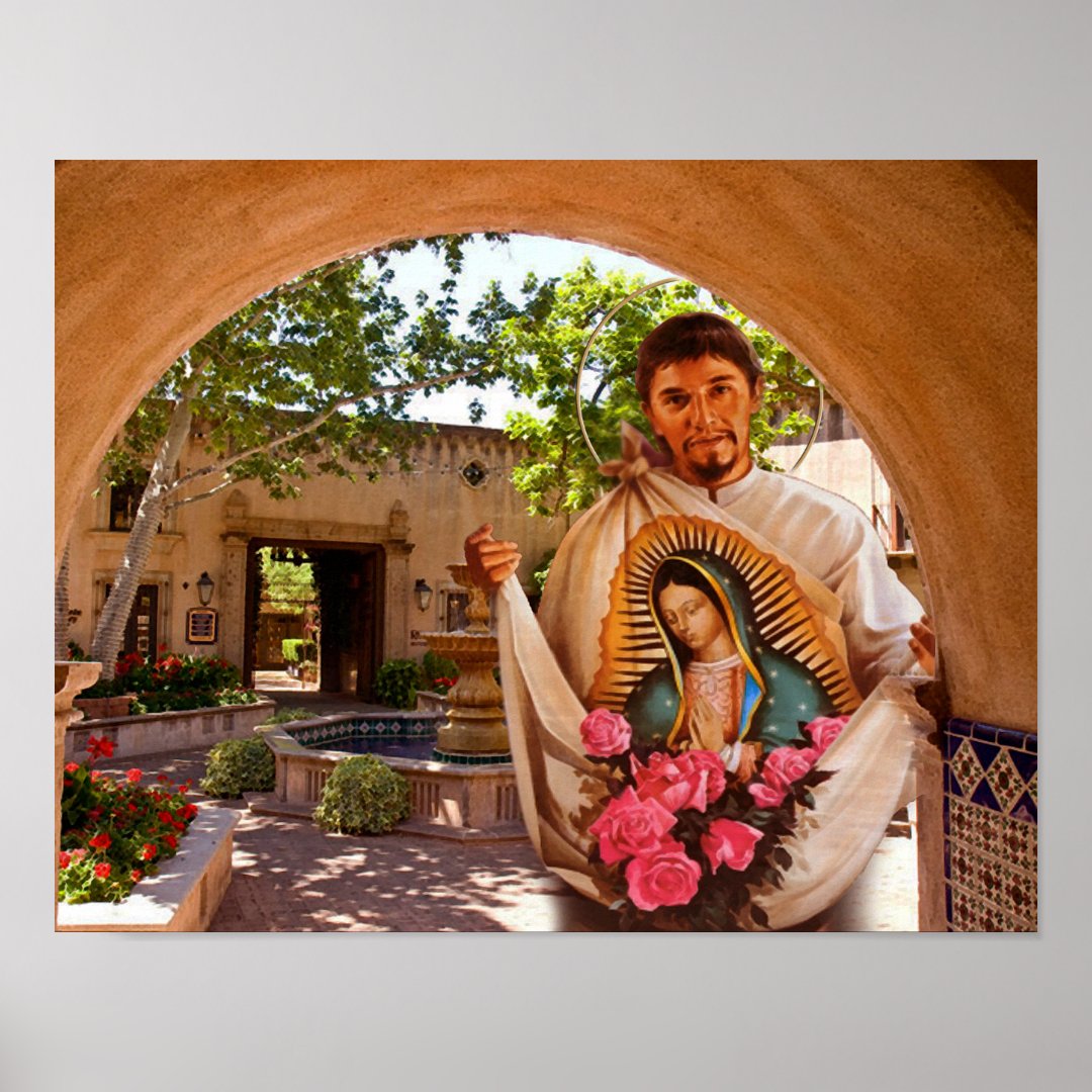 ST. JUAN DIEGO POSTER | Zazzle