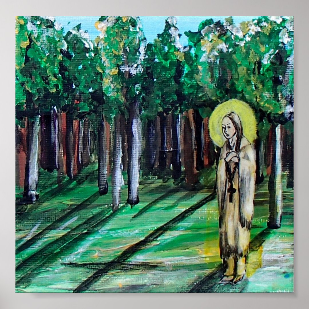 St. Kateri Tekakwitha, First Native American Saint Poster | Zazzle