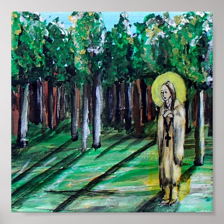 St. Kateri Tekakwitha, First Native American Saint Poster | Zazzle