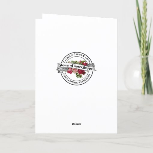St Lawrence Patron Saint of Cooks Card | Zazzle