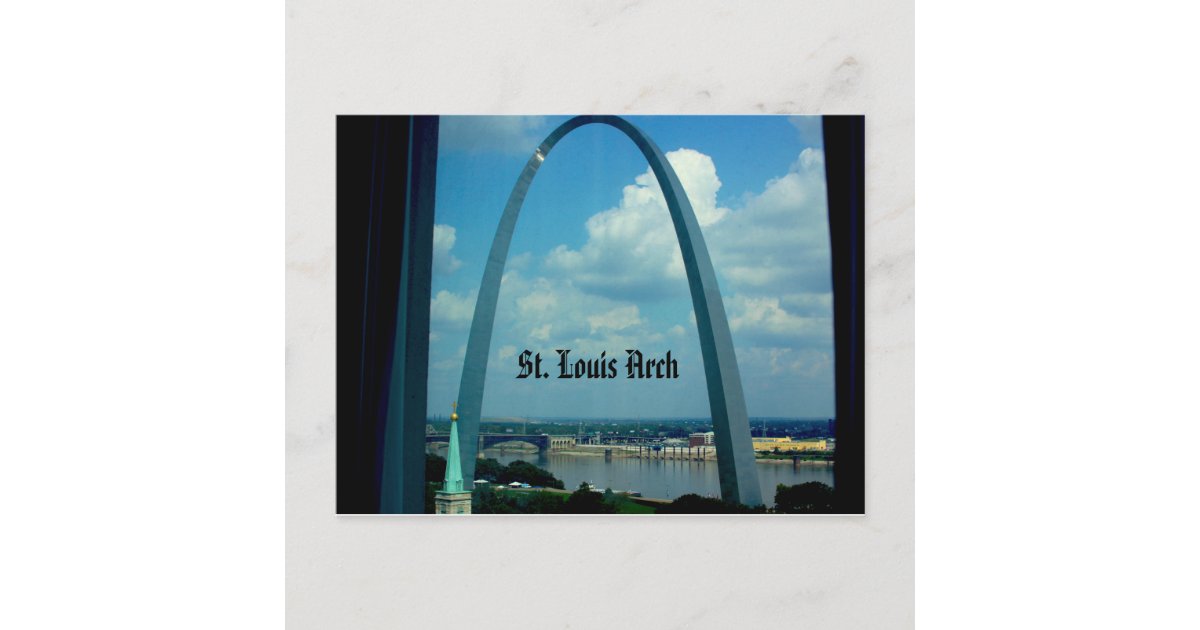 St. Louis Arch Postcard | Zazzle