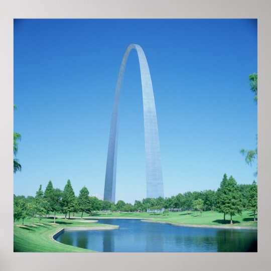 ST. LOUIS ARCH POSTER | Zazzle.com