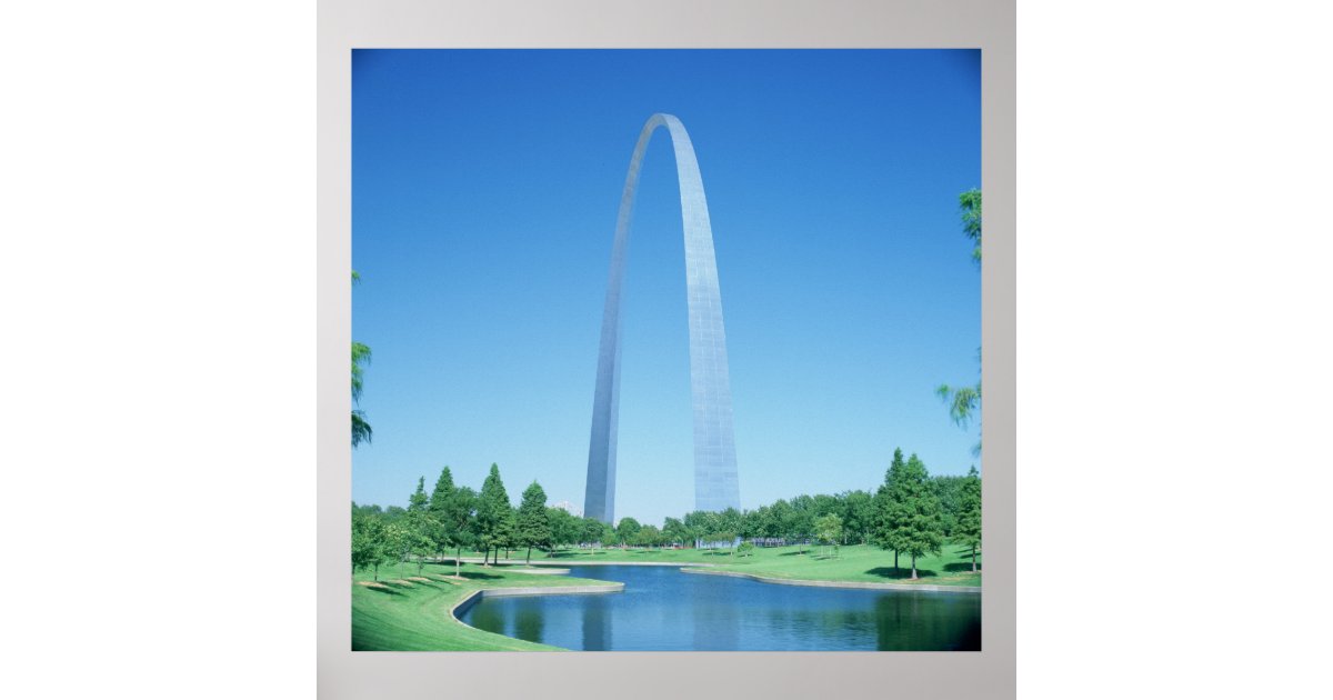 ST. LOUIS ARCH POSTER | Zazzle