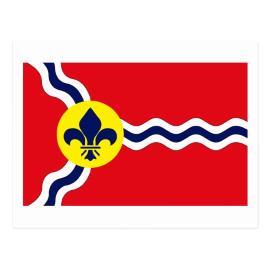 St. Louis Flag Postcard | Zazzle.com