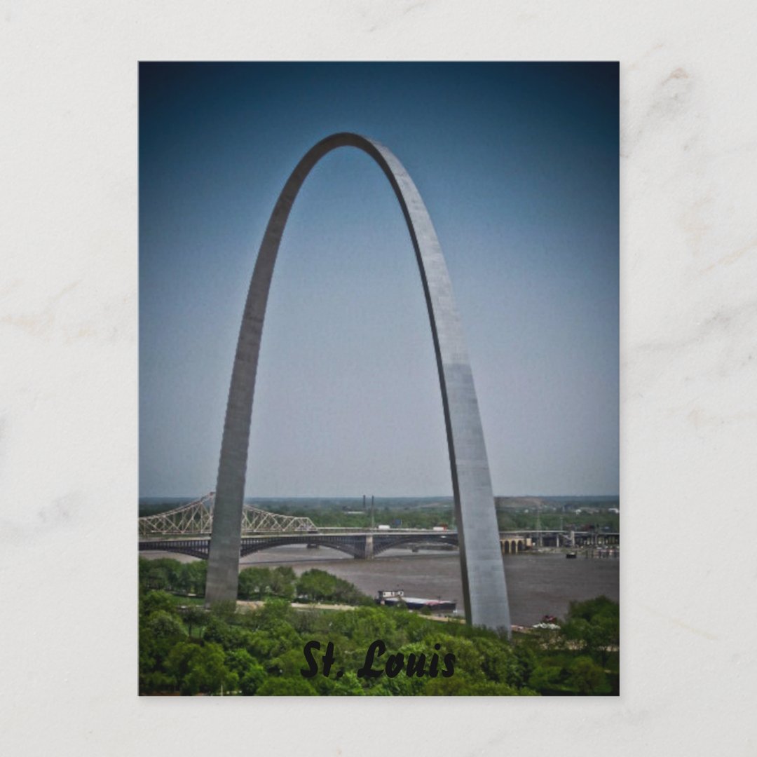 St. Louis Gateway Arch Postcard | Zazzle