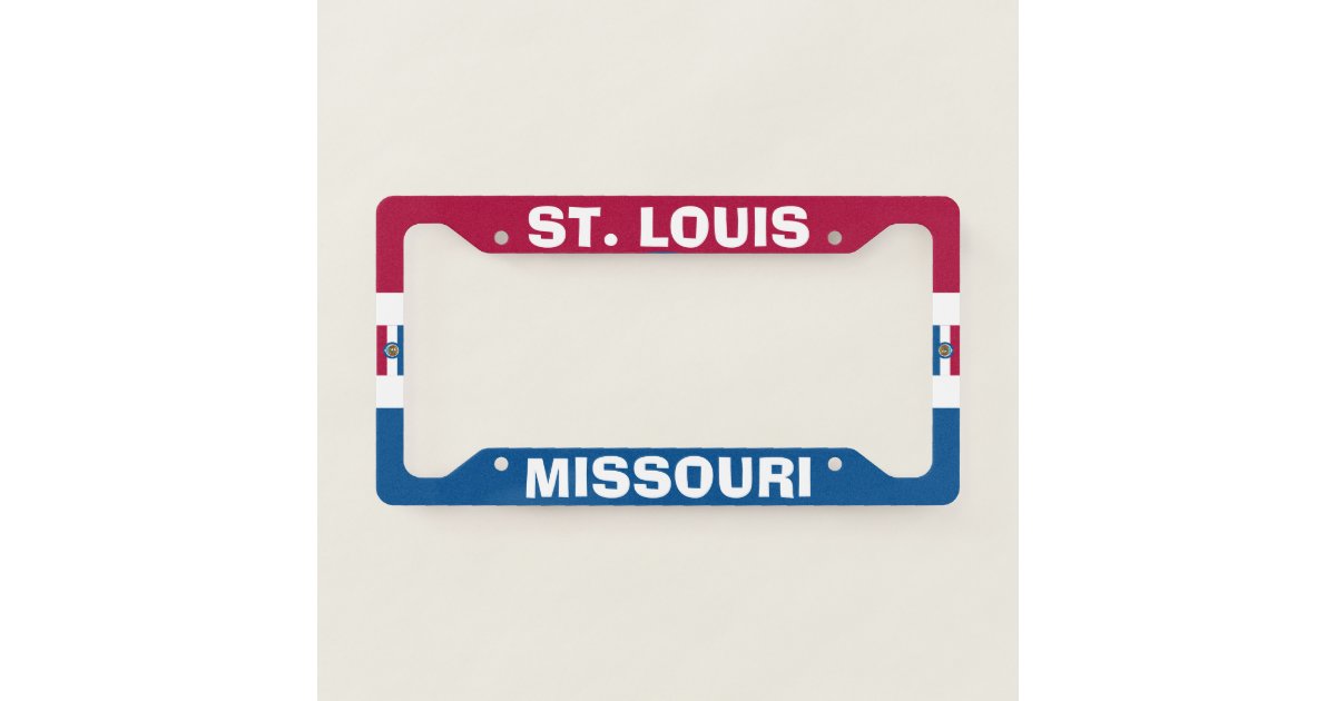 St. Louis License Plate Frame | Zazzle