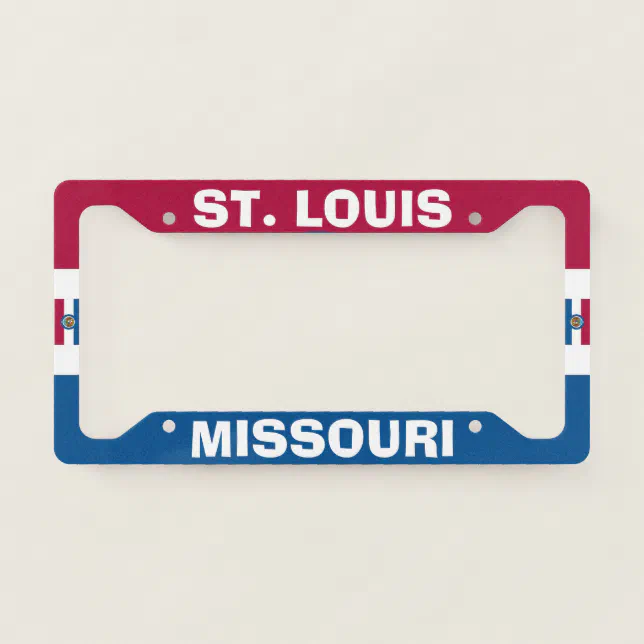St. Louis License Plate Frame | Zazzle