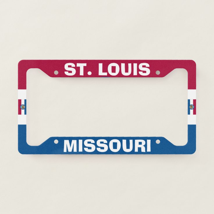 St. Louis License Plate Frame | Zazzle