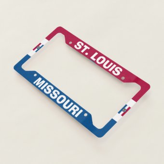 St. Louis License Plate Frame | Zazzle