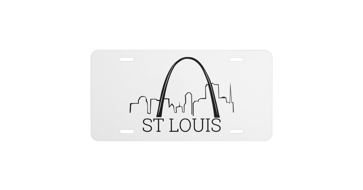 St. Louis, Missouri License Plate | Zazzle