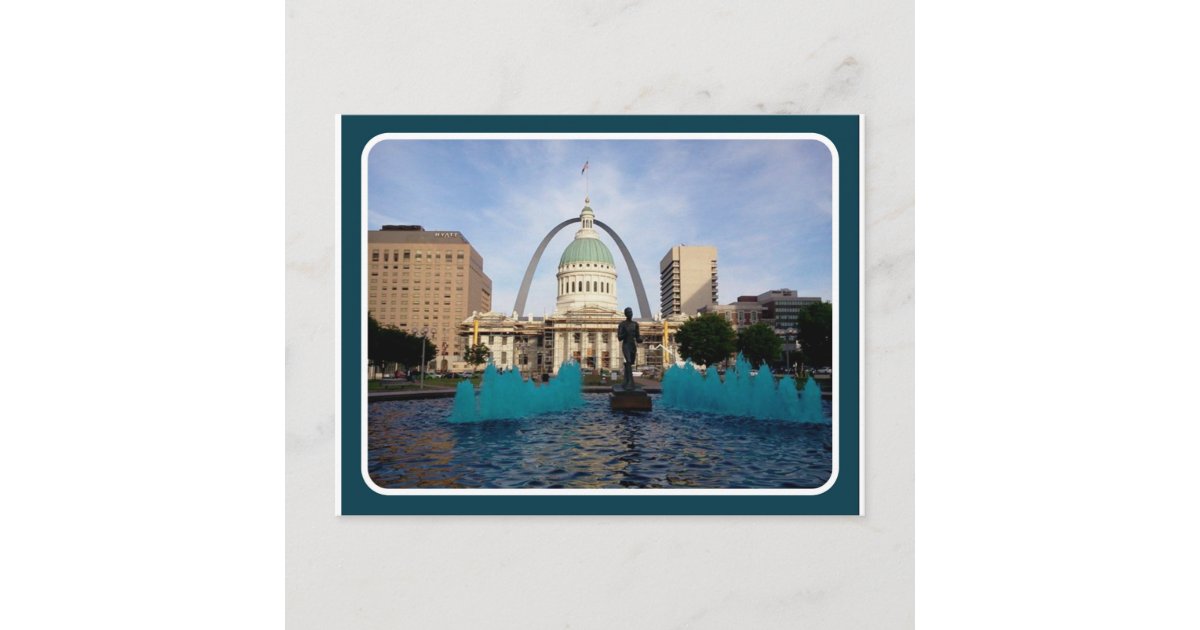 St Louis, MO Arch Postcard | Zazzle
