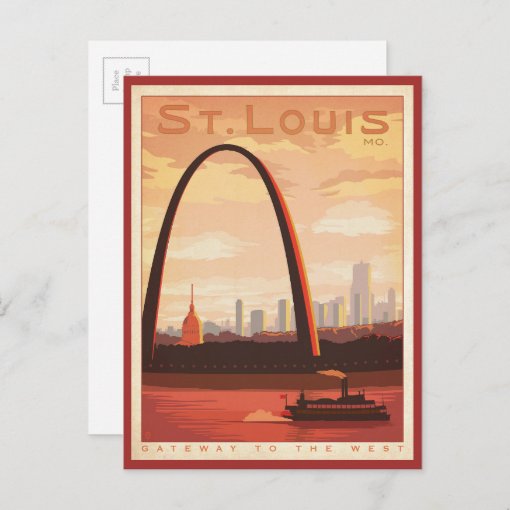 St Louis, MO Postcard | Zazzle