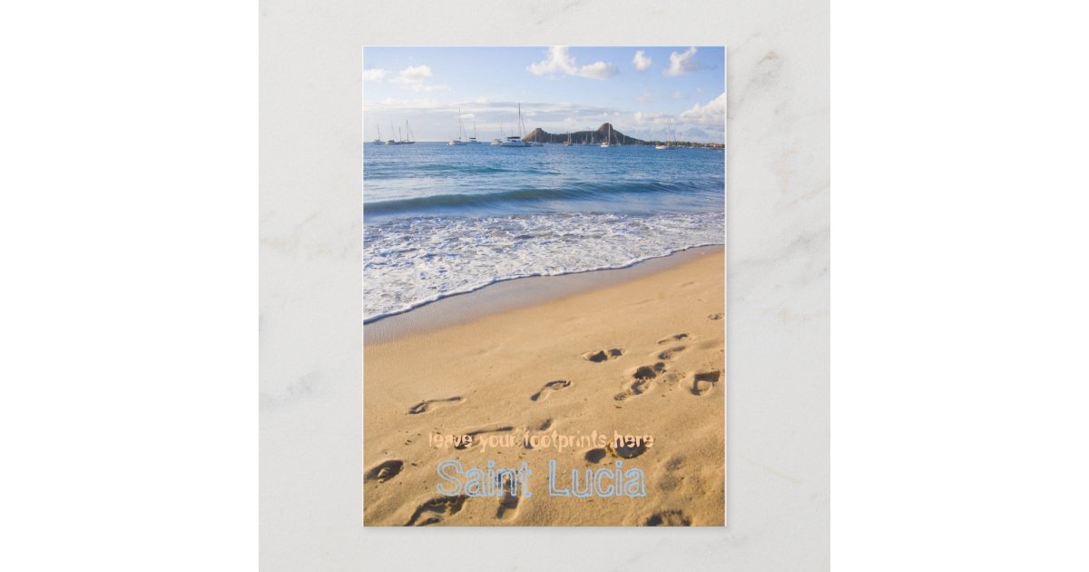 St Lucia Postcard | Zazzle