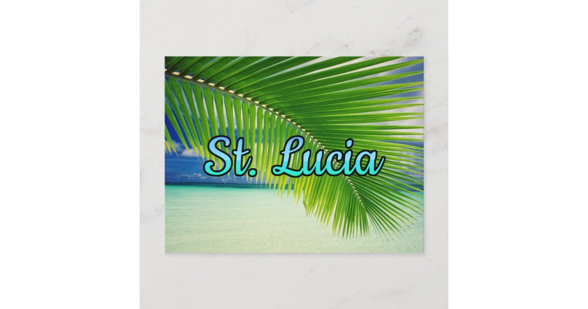 St. Lucia Postcard | Zazzle