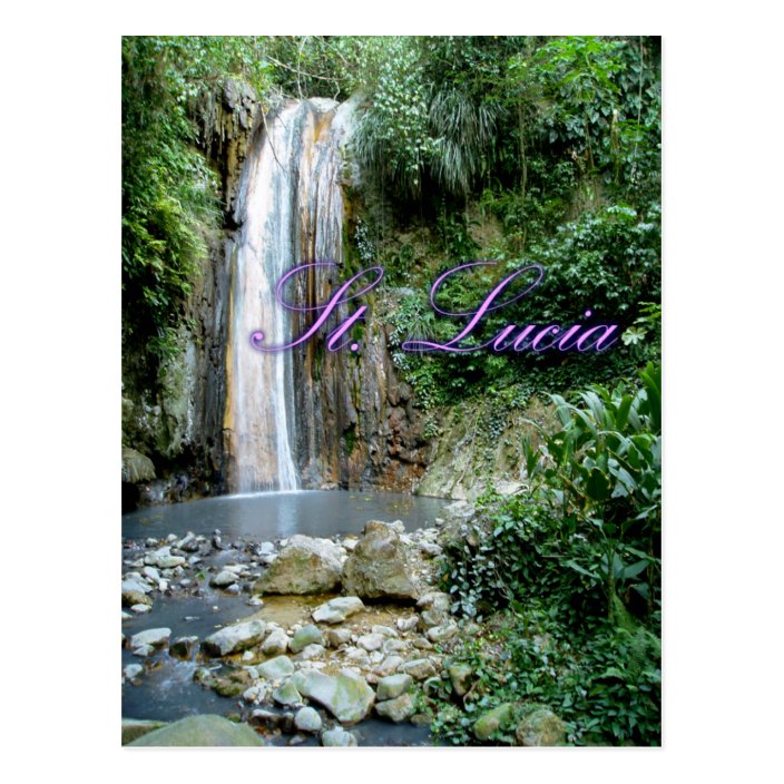 St Lucia Postcard | Zazzle.com