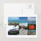St. Maarten-Sint Martin Photography Collage Postcard | Zazzle