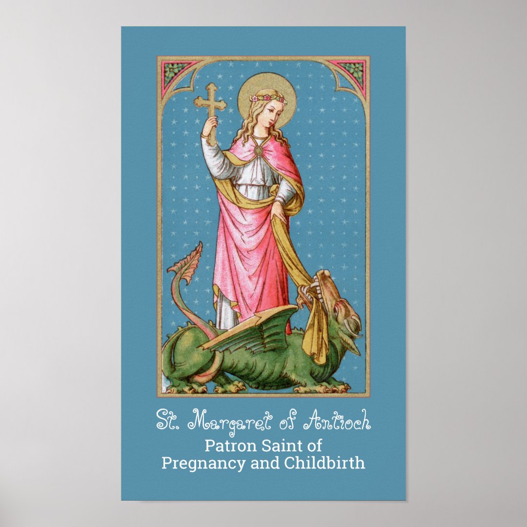 St. Margaret of Antioch (SAU 038) Poster | Zazzle