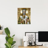 St Martin de Tours icon Poster | Zazzle