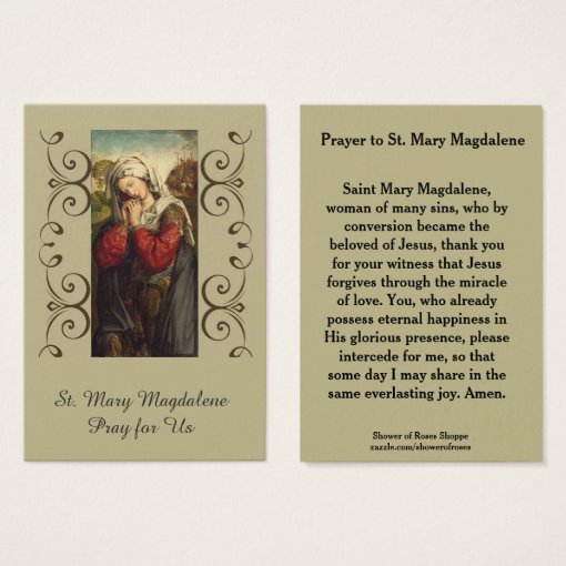 St. Mary Magdalene Feast Day July 22 | Zazzle
