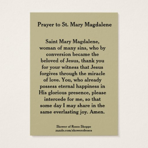St. Mary Magdalene Feast Day July 22 | Zazzle
