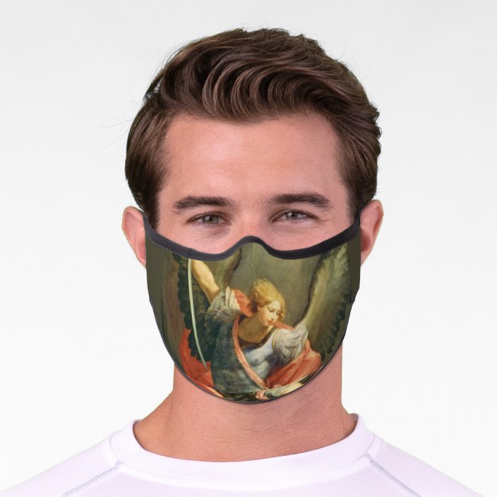 St Michael Archangel Catholic Angel Religious Premium Face Mask ...
