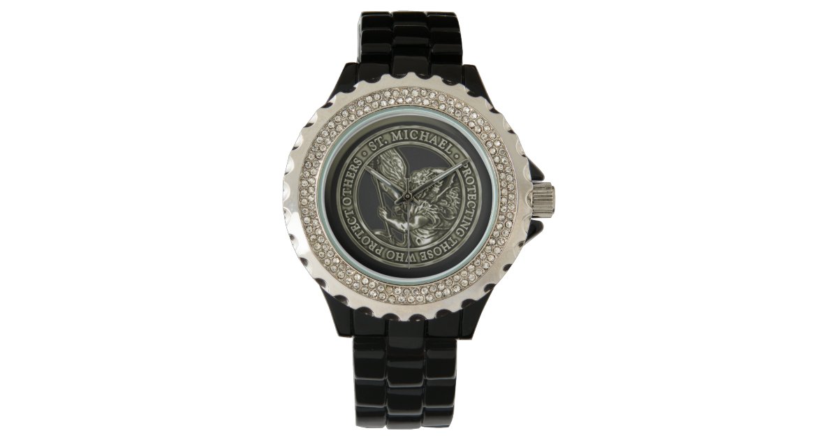 St Michael Emblem Watch | Zazzle