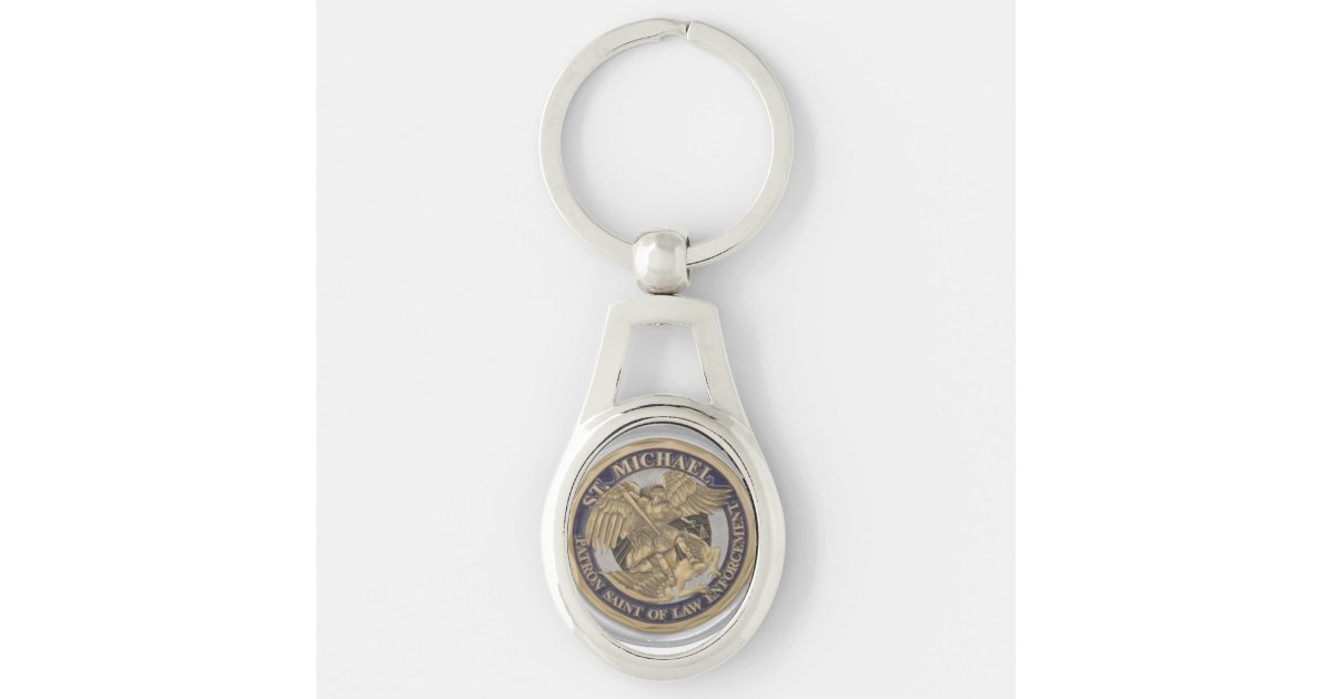 St MICHAEL KEY CHAIN | Zazzle
