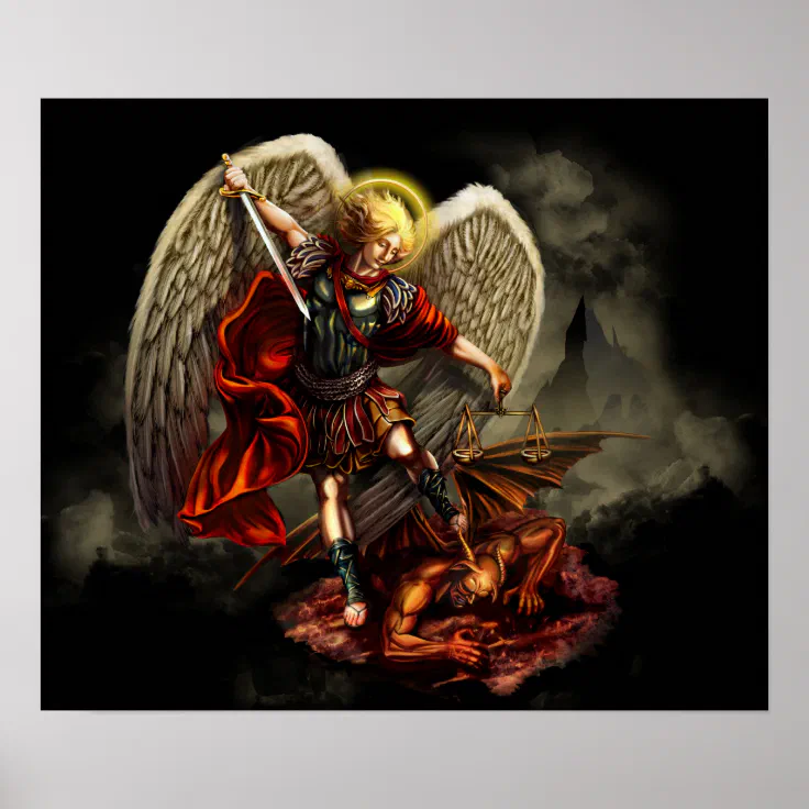 St. Michael Poster | Zazzle