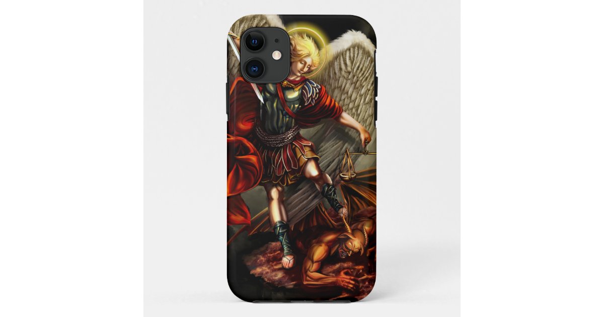 St. Michael the Archangel Case-Mate iPhone Case | Zazzle