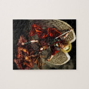 St. Michael the Archangel Jigsaw Puzzle | Zazzle