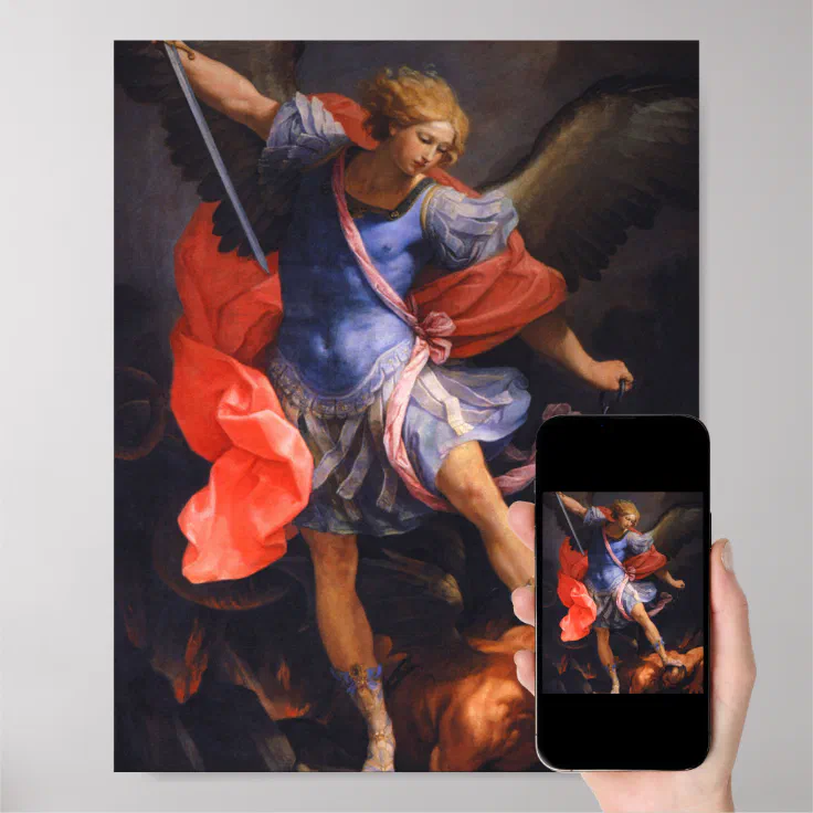 St Michael The Archangel Poster | Zazzle