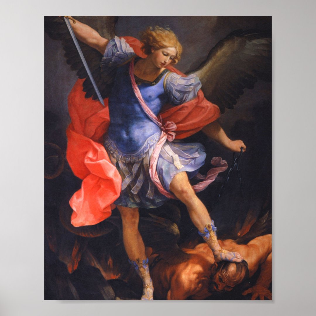 St Michael The Archangel Poster | Zazzle
