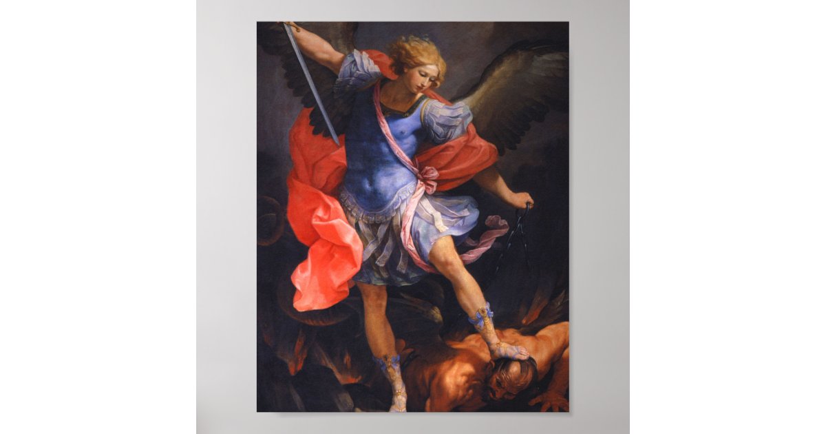 St Michael The Archangel Poster | Zazzle