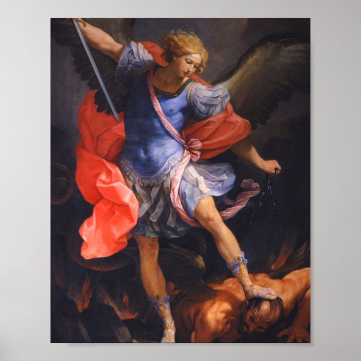 St Michael The Archangel Poster | Zazzle