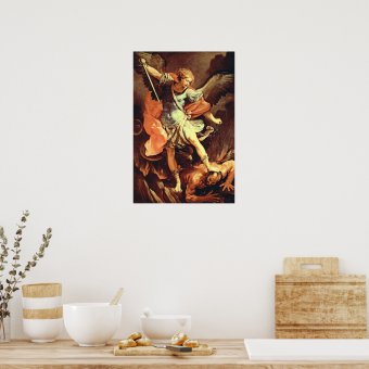 St. Michael the Archangel Poster | Zazzle