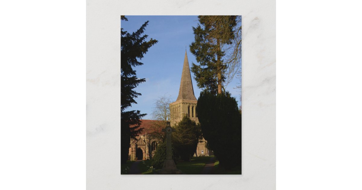 St Michaels Church Stoke Prior Postcard | Zazzle